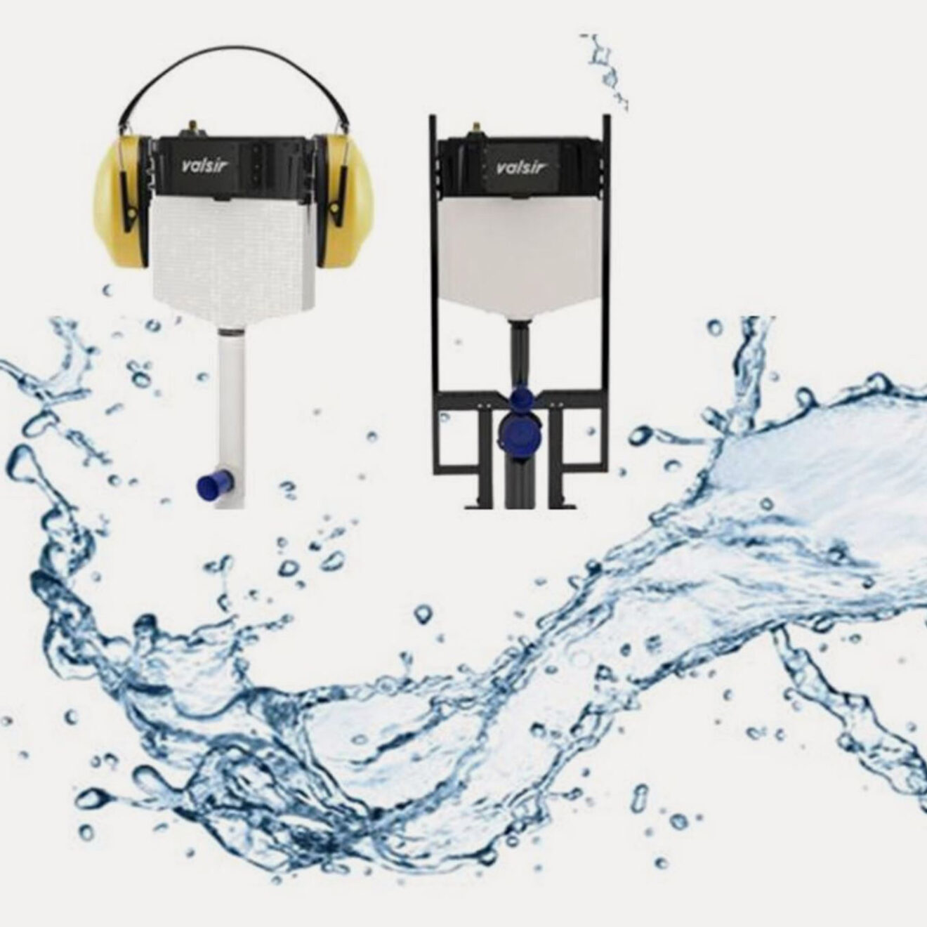 ARUVO™ In-Wall Floor Mount Rimless Flo Toilet | Made in Italy Valsir ...