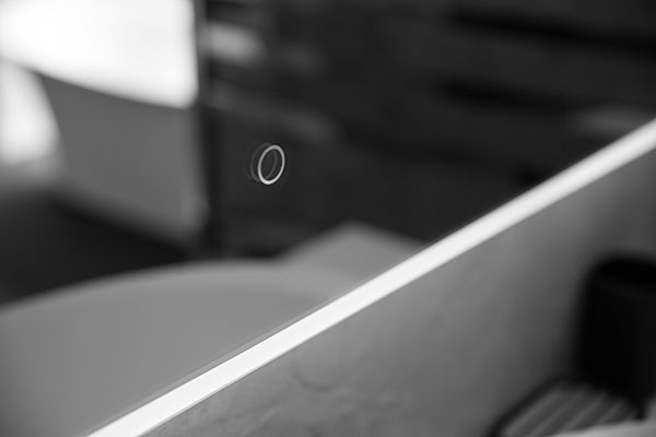 MIRROR W/ ACRYLIC FRAME DIFFUSED LED LIGHT & DEMISTER 750/900MM ...