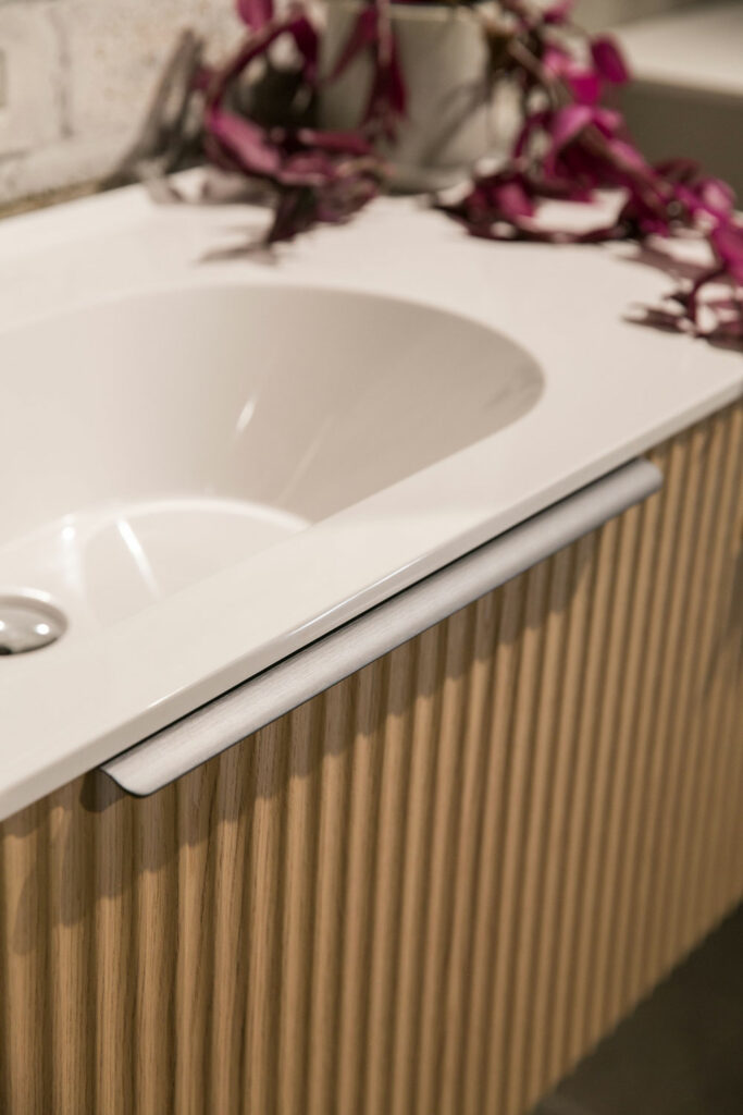 ARUVO™ ROMEO Collection Plywood Vanity Natural Oak W1200mm | Basin ...