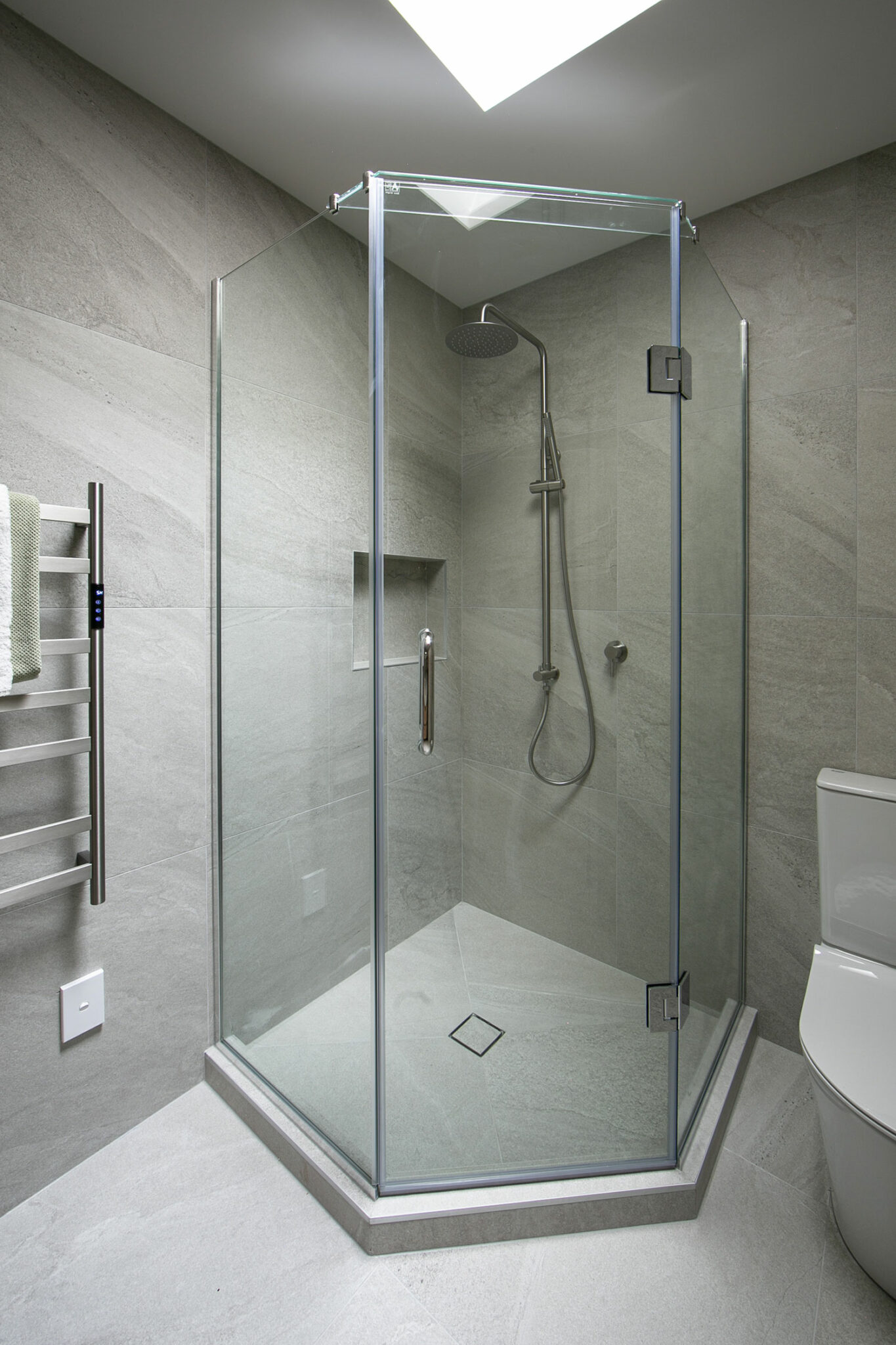 Frameless Shower Swing Door 1000x1000 | Price Includes Material ...
