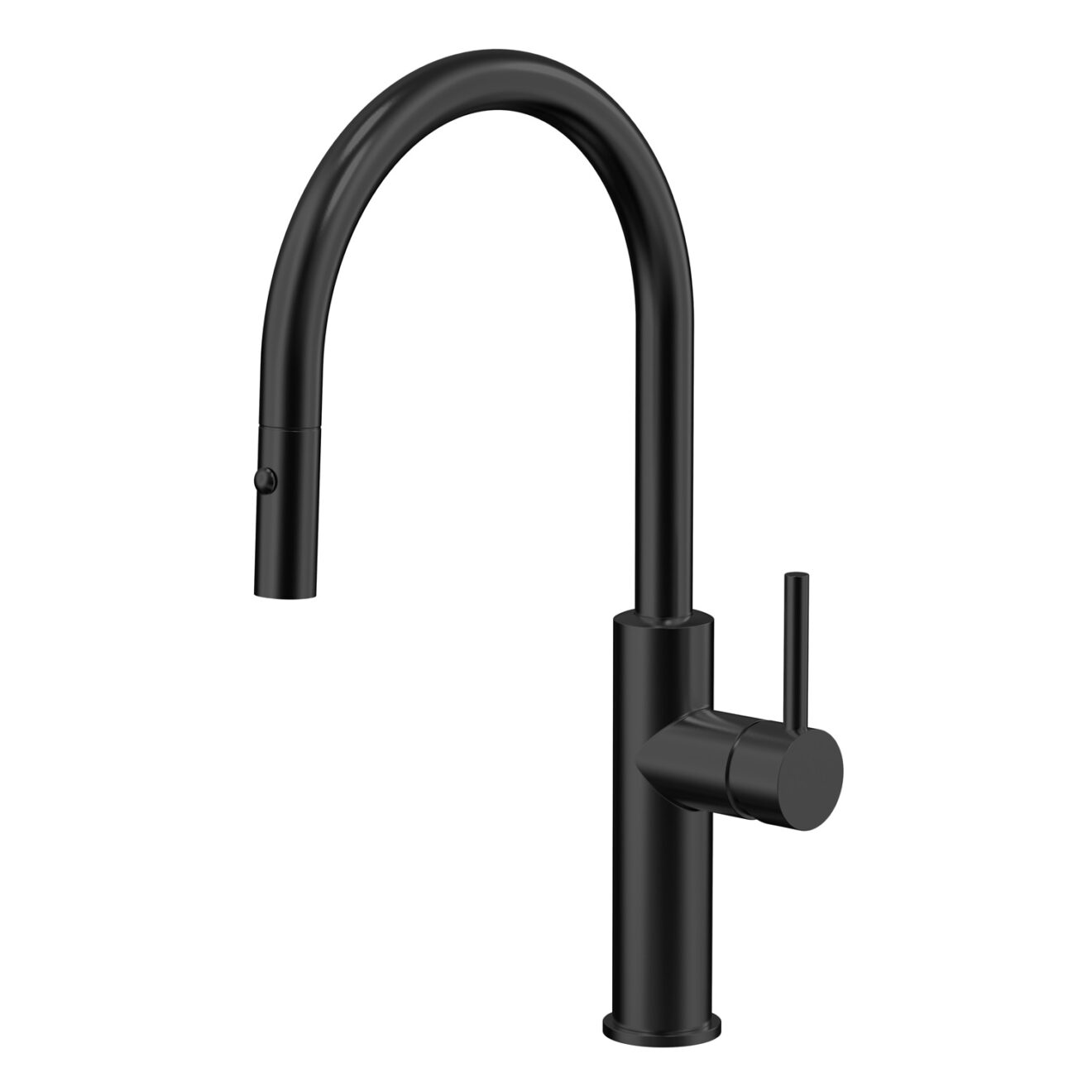 ARUVO™ VENTRO Kitchen Mixer with Pull Out Spray | Matte Black - Toptile ...